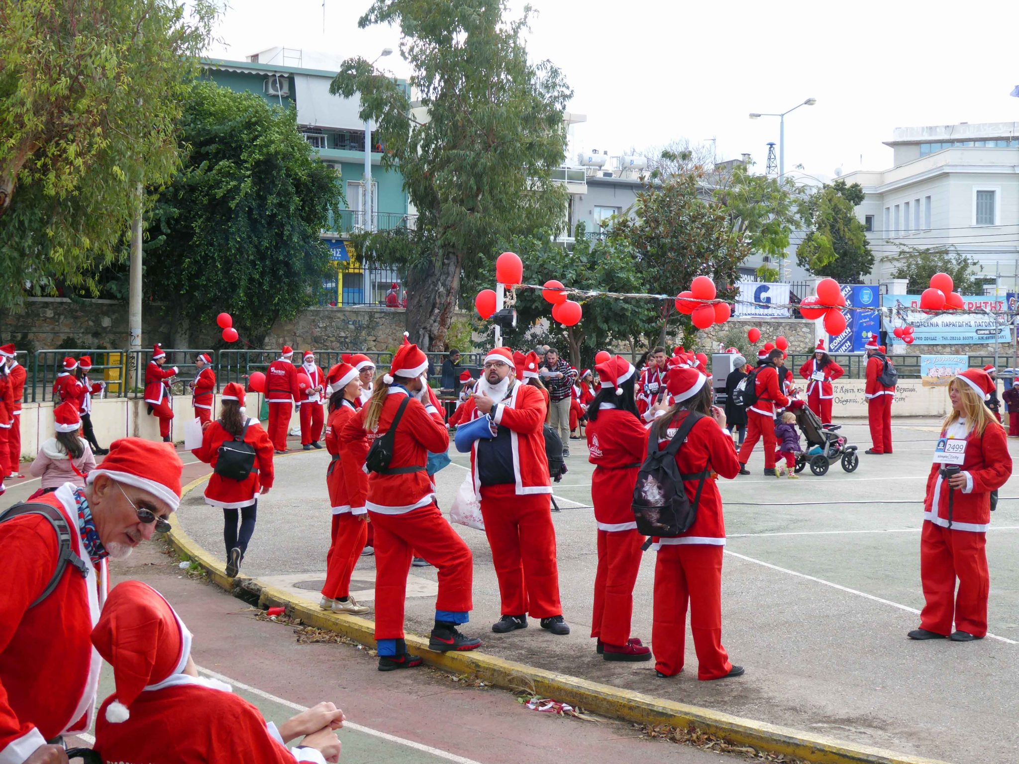 Chania Santa Run for Charity - Panokosmos - Christmas in Chania